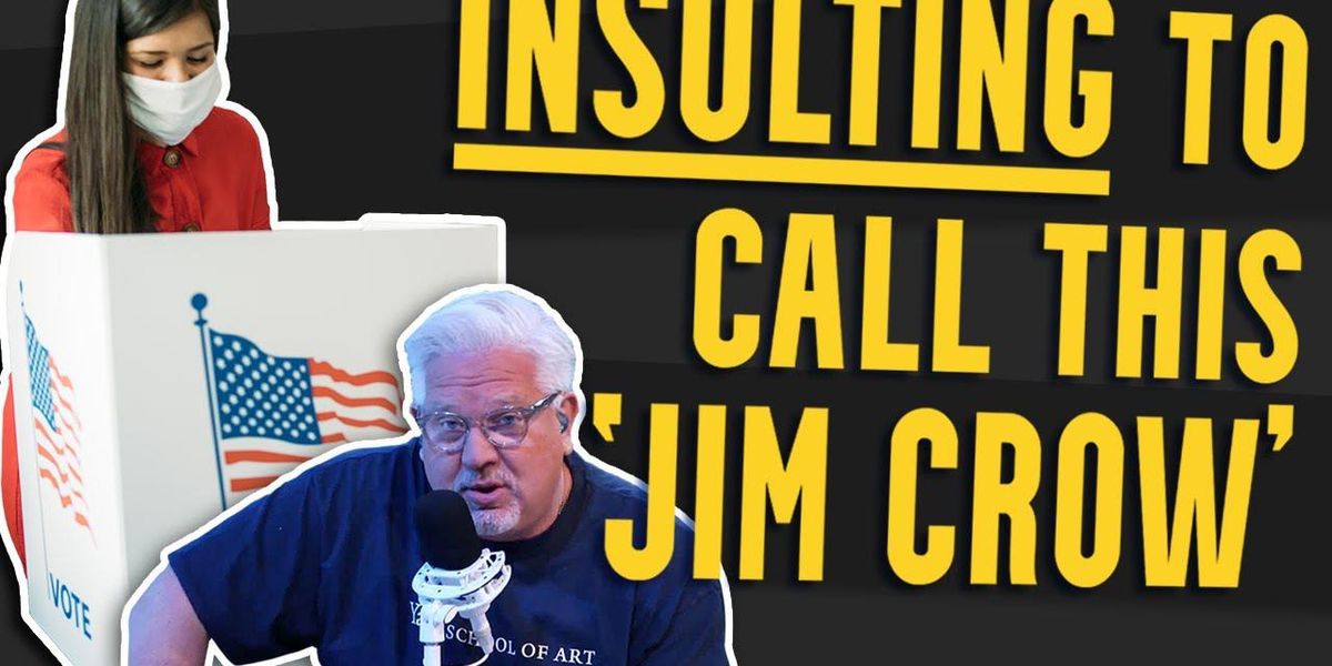 NO comparison between REAL Jim Crow laws & Georgia voting bill - Glenn Beck