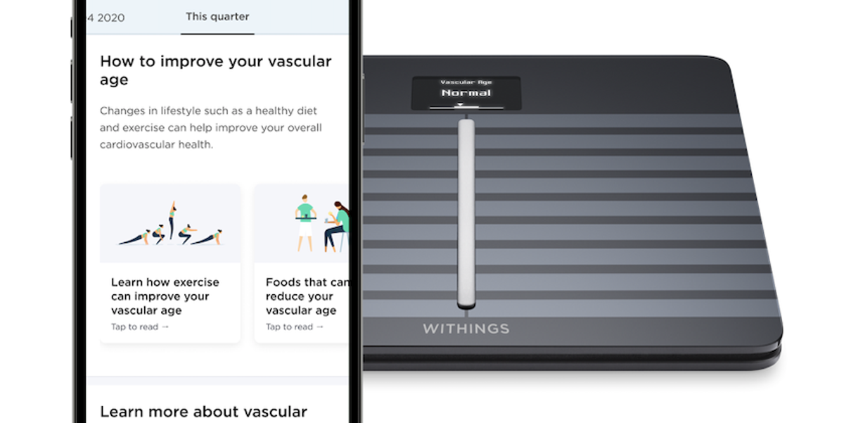 Withings scale now reads details about your heart’s health - Gearbrain