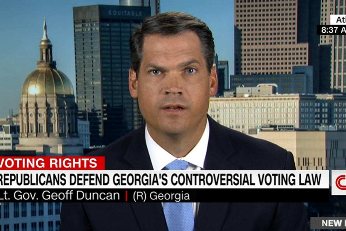 Georgia Lt Gov Geoff Duncan Quitting To Make Gop Good Again Aw That