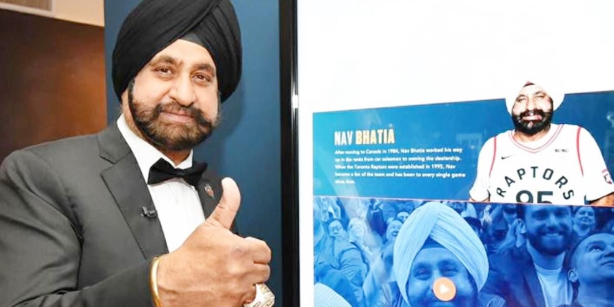 A Sikh man becomes the first fan ever inducted into the NBA Hall of ...