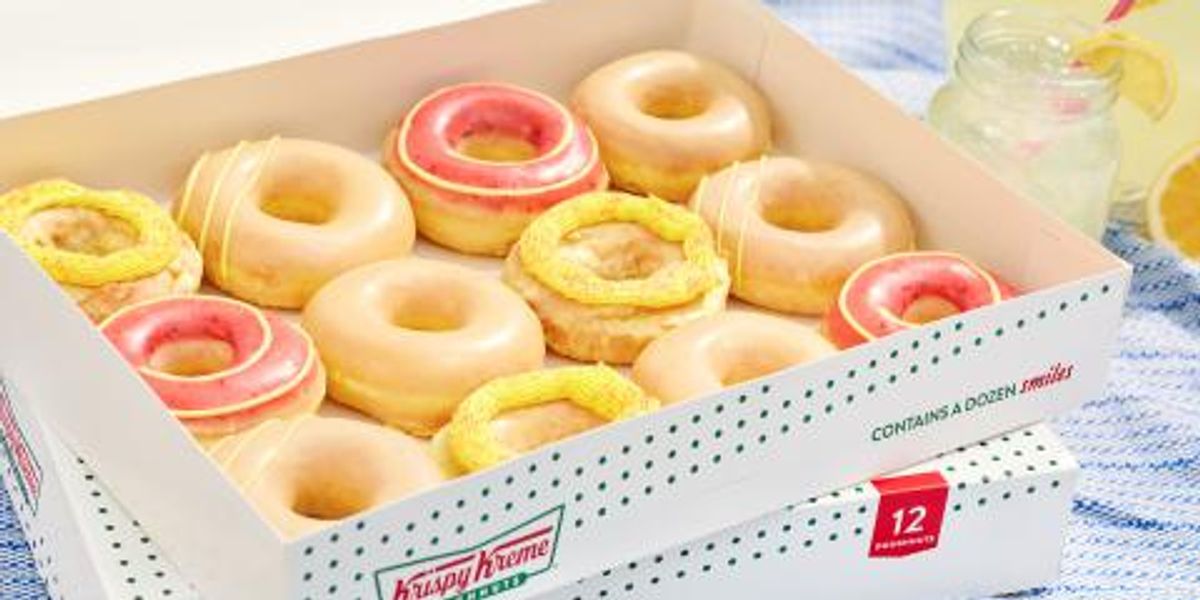 Krispy Kreme debuts new lemonade glazed doughnuts, BOGO deal - It's a ...