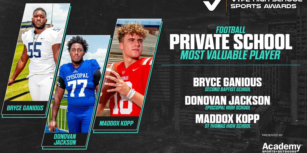 Private School Football Player of the Year Finalists - VYPE