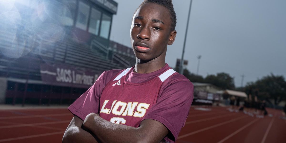 ADRIAN RULE IS A NATION'S FASTEST SEVENTH-GRADER. - VYPE