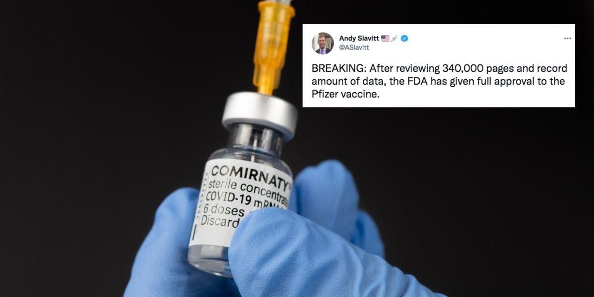 Pfizer vaccine gets full FDA approval—will it be enough? - Upworthy