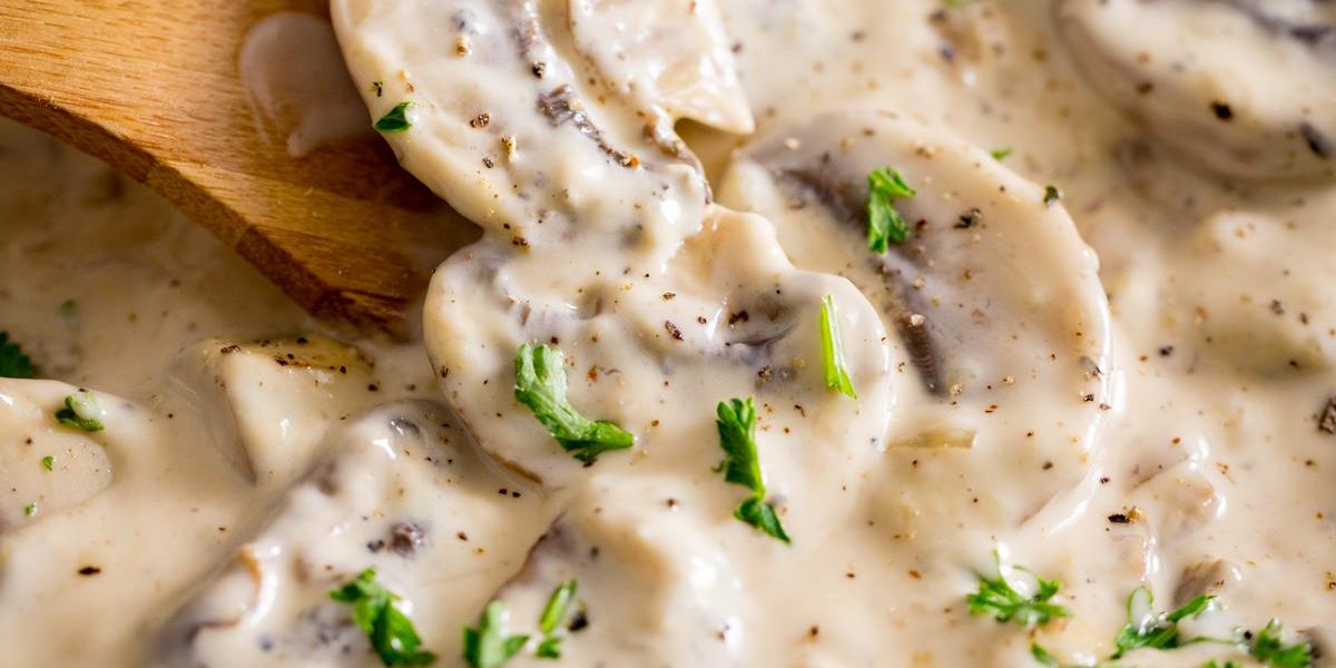 Creamy Mushroom Sauce - My Recipe Magic
