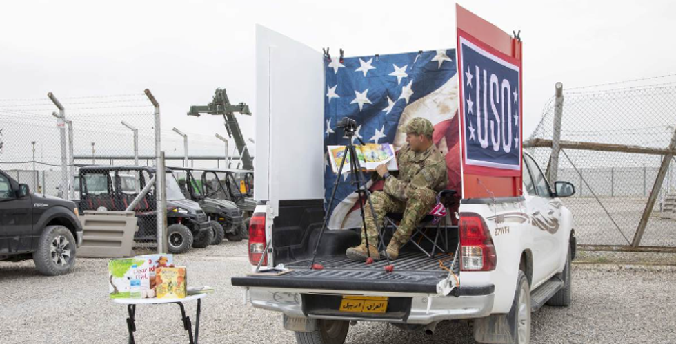 Amazing USO program has helped service members share over 125,000 ...