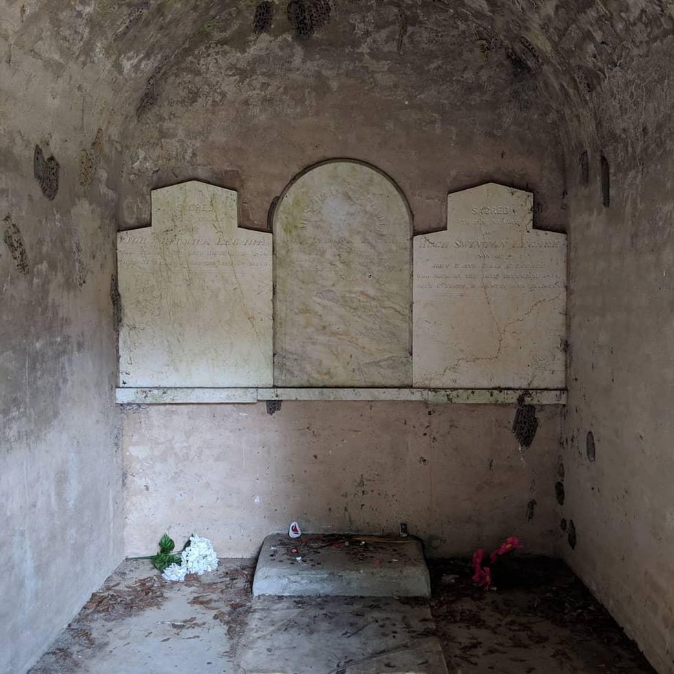 Southern ghost stories: The tragic death, and open tomb, of Julia ...