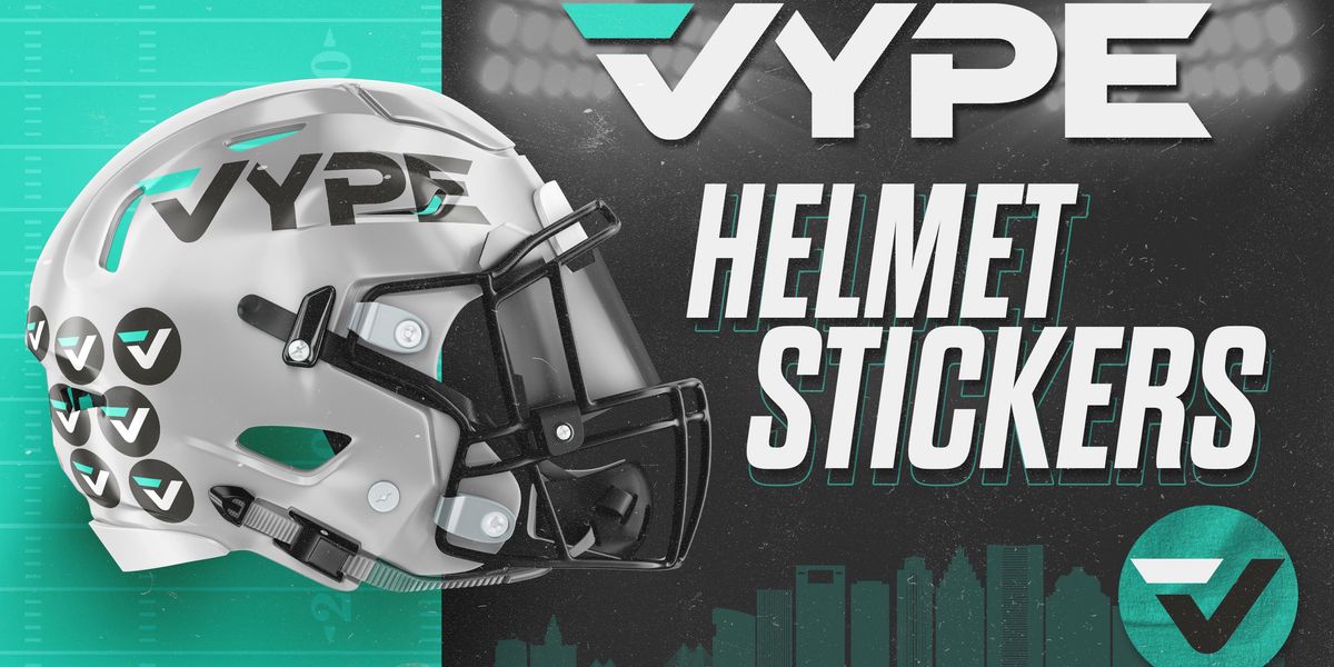 VYPE Houston Helmet Stickers: 2021 Bi-District Playoffs - VYPE
