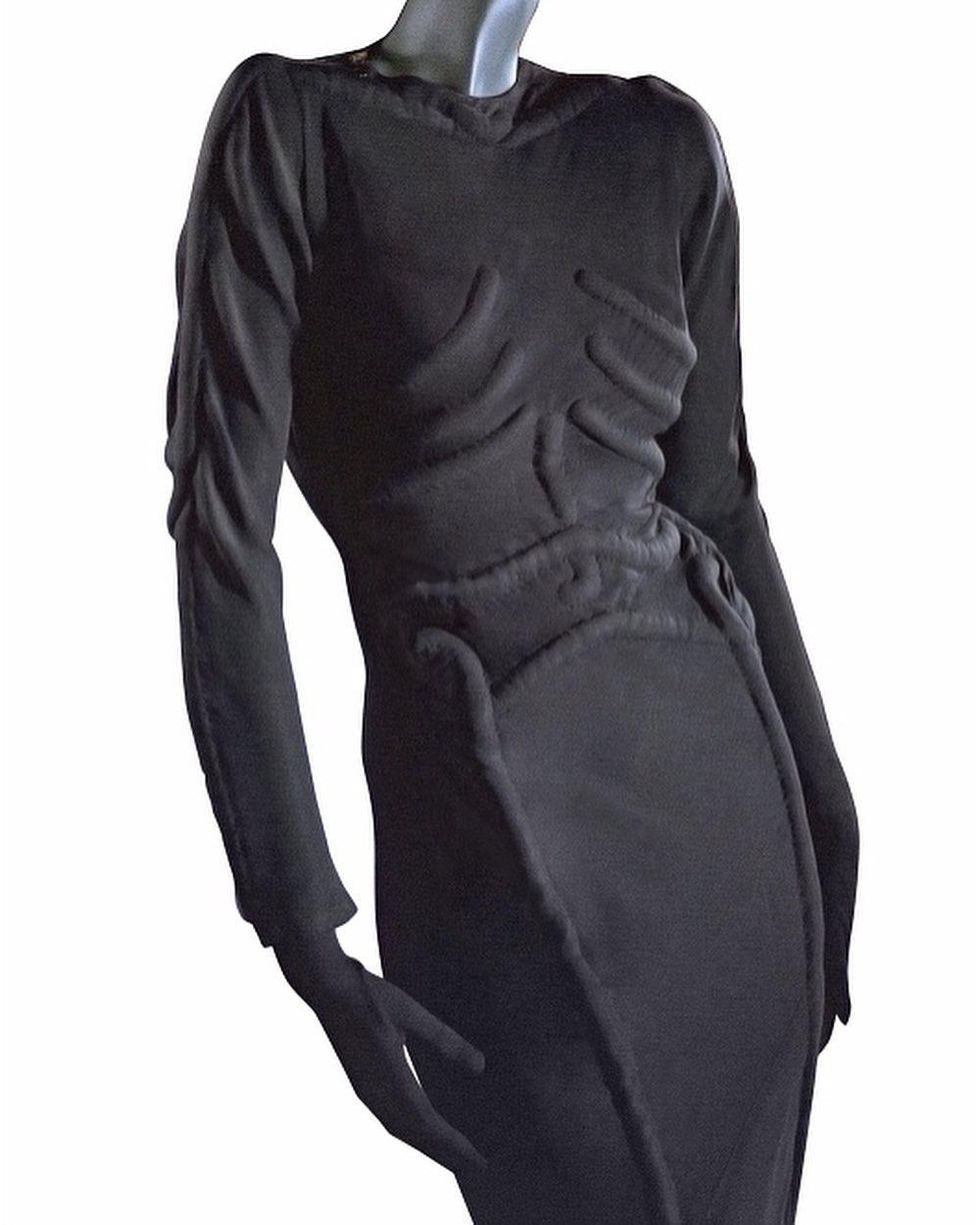 A Closer Look at the Skeleton Dress in Fashion History - PAPER Magazine