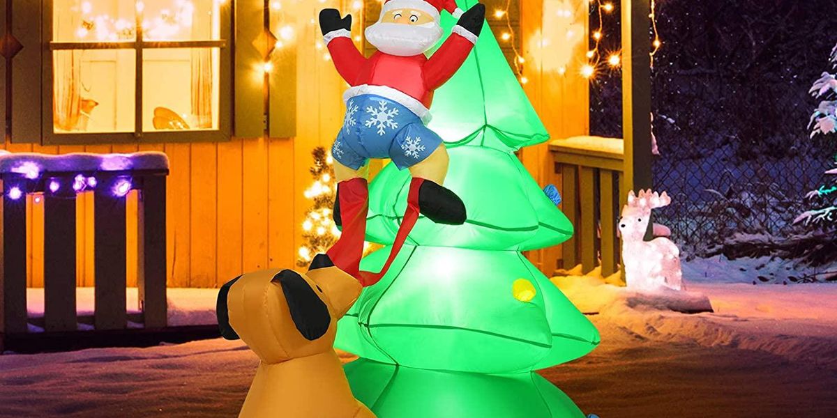 This hilarious Santa inflatable will add some Christmas cheer (and ...