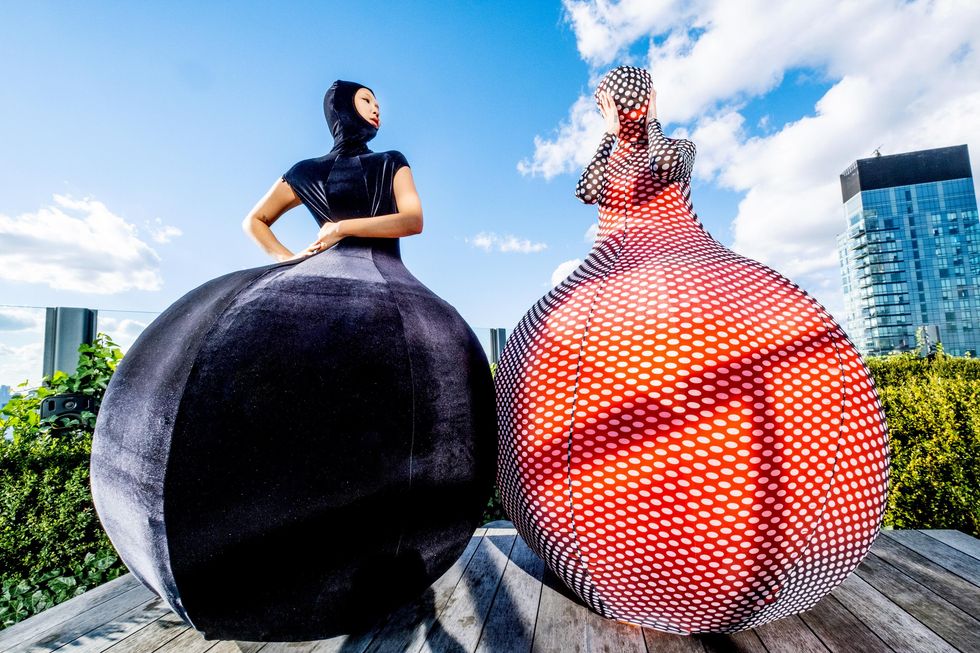 Terrence Zhou Is the Designer Behind Viral Balloon Fashion - PAPER Magazine