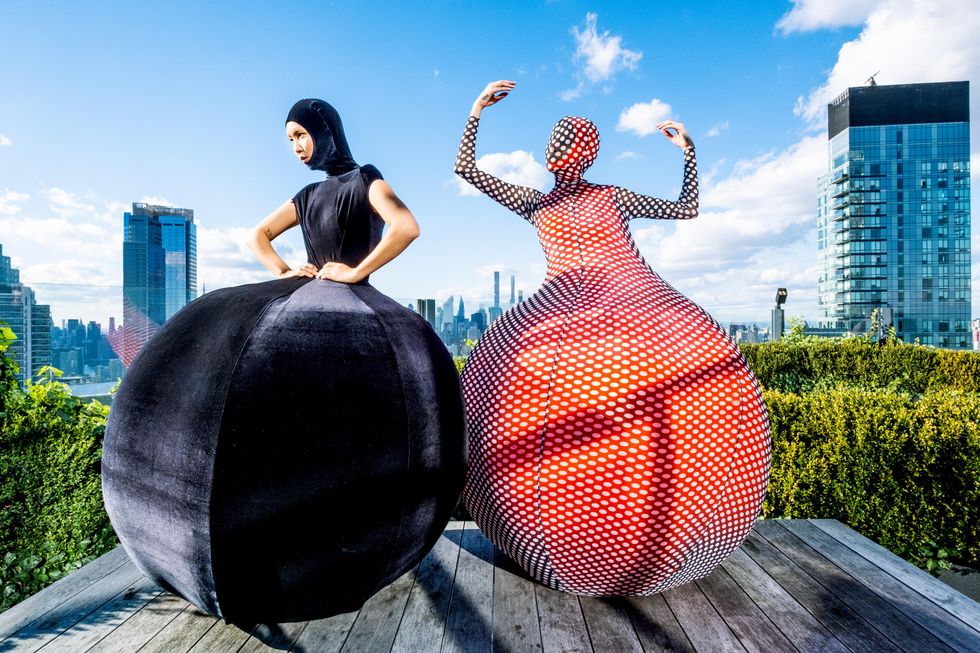 Terrence Zhou Is the Designer Behind Viral Balloon Fashion - PAPER Magazine
