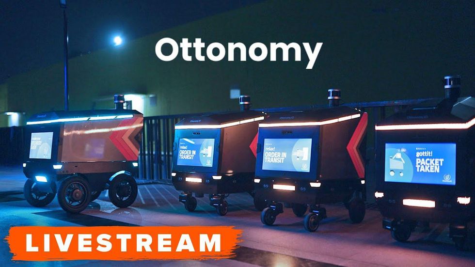 Ottonomy Autonomous Delivery Vehicles - Ottobots - Gearbrain