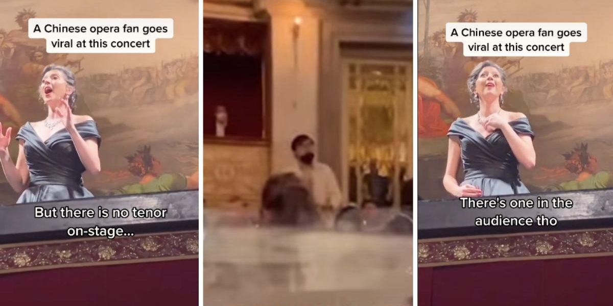 Opera student goes viral for singing with star soprano from audience ...