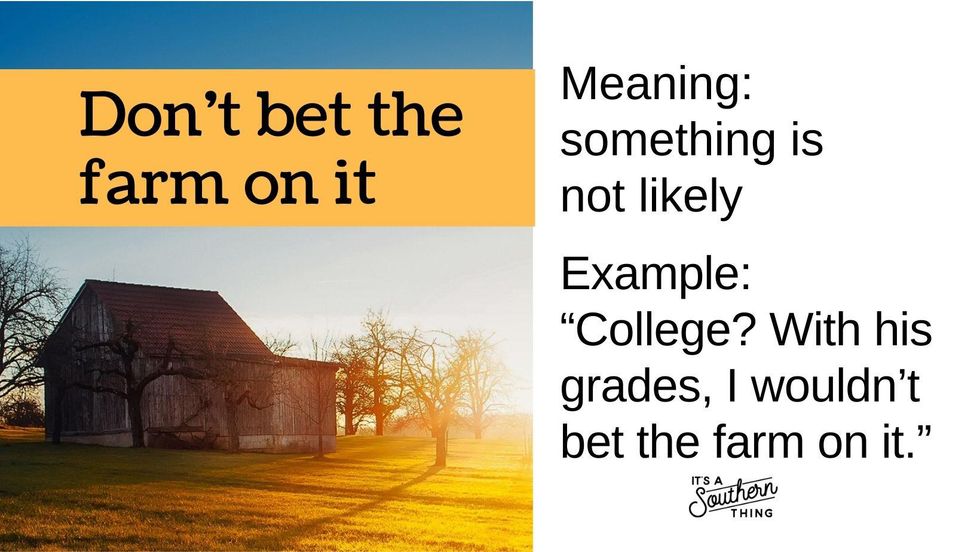 Origins of 15 (more) Southern words and phrases - It's a Southern Thing