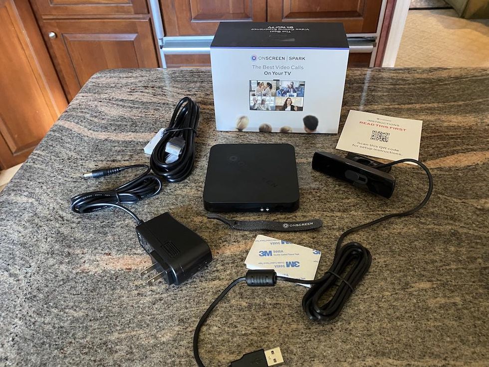 ONSCREEN Spark TV Video Calling Camera and System Review - Gearbrain