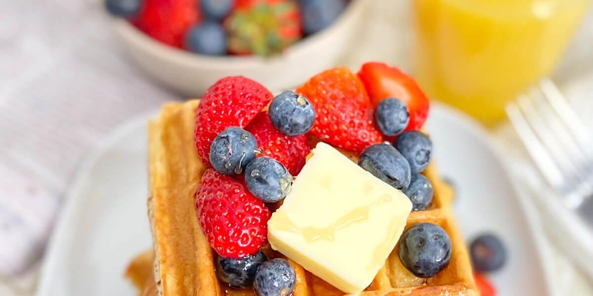 Homemade Waffles - My Recipe Magic