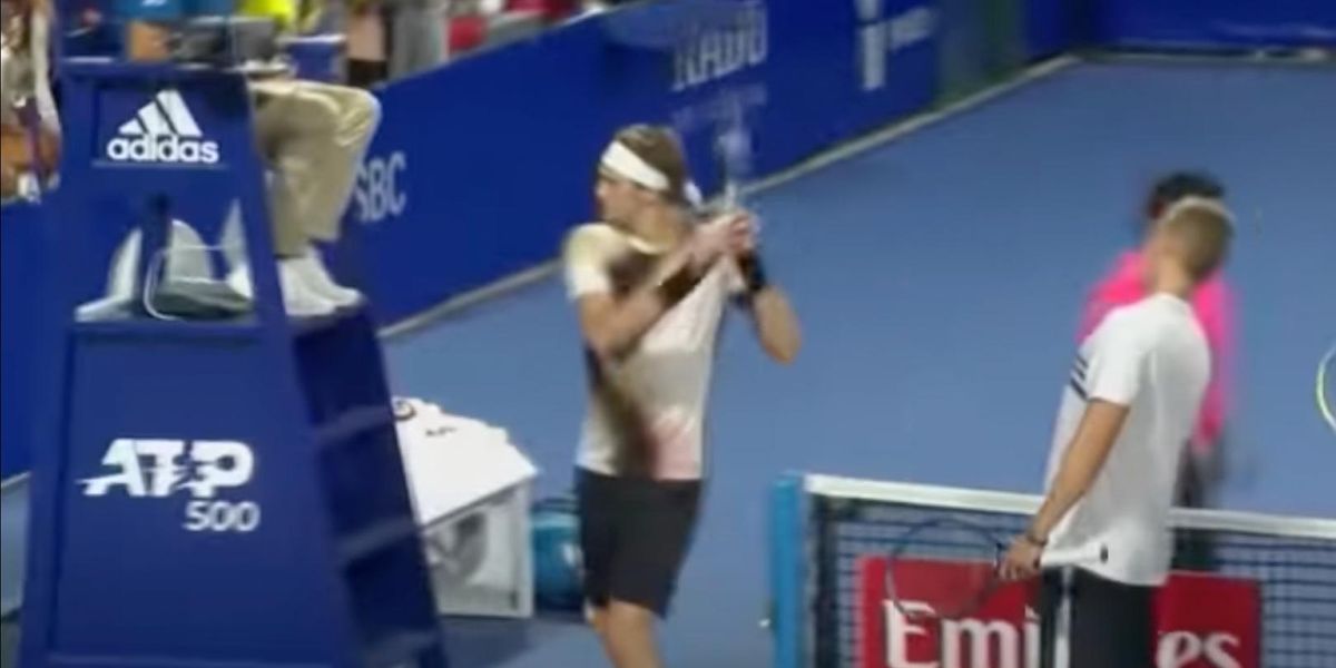Shocking viral video shows top tennis star's profane, violent tirade ...