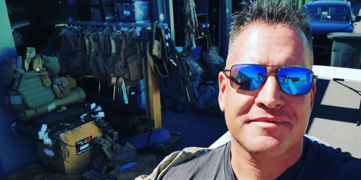 Jon Barton is a Hollywood military consultant donating tactical gear to ...