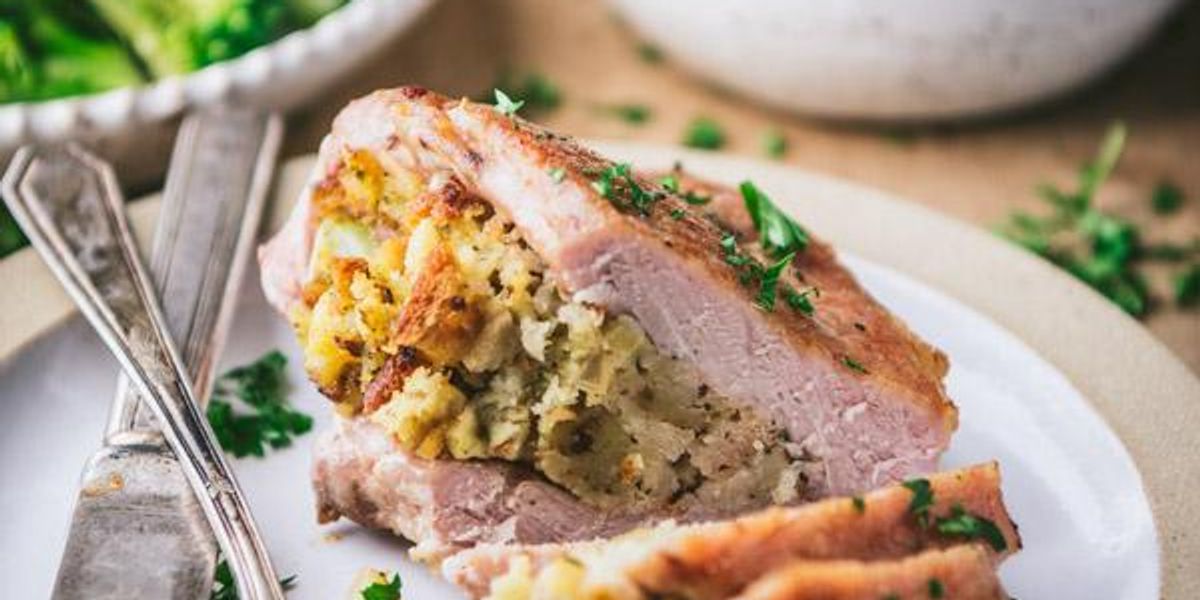 Stuffed Pork Chops - My Recipe Magic