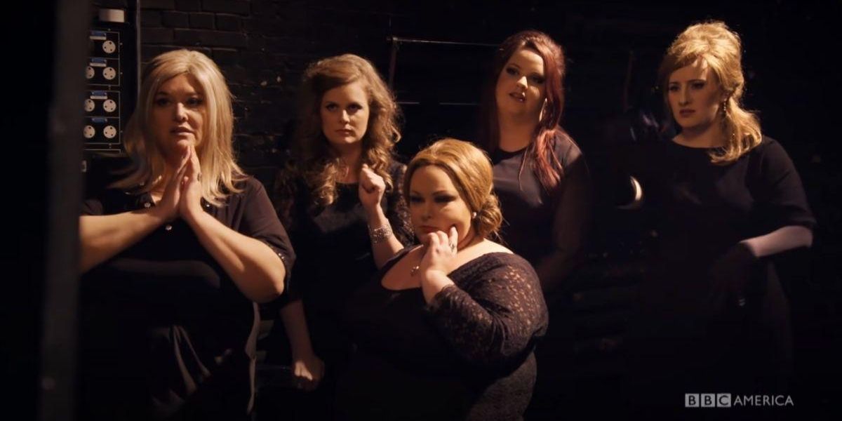 Adele pretended to be a contestant in an Adele impersonator contest ...