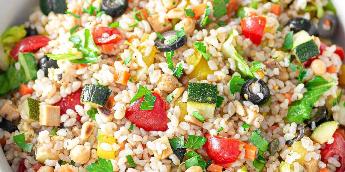 Easy Rice Salad - My Recipe Magic