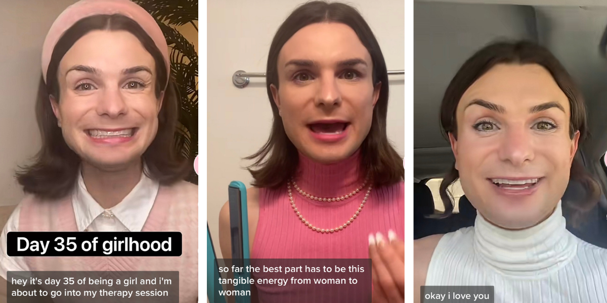 Trans comedian shares her transition journey on TikTok in an uplifting ...