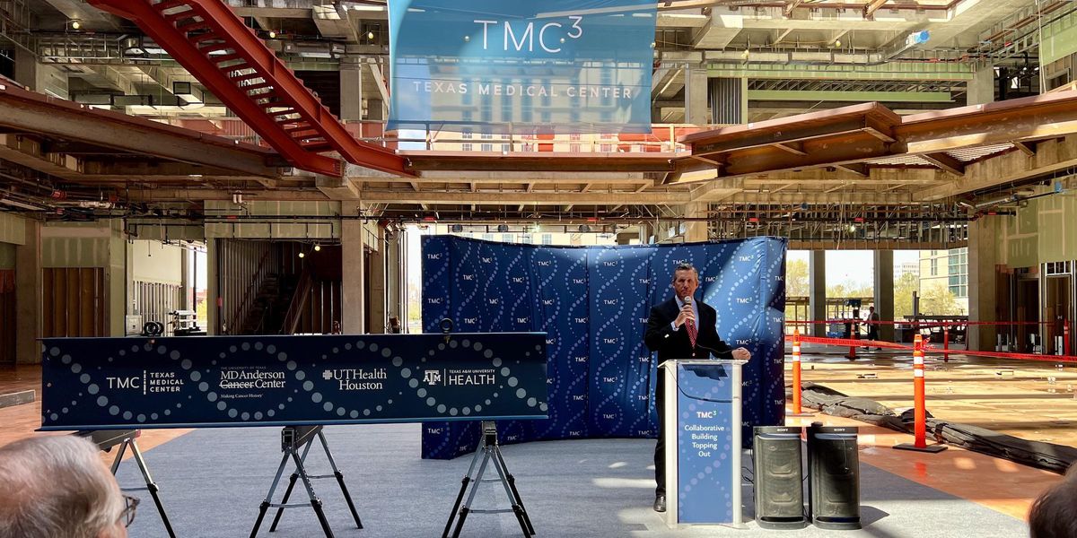 First TMC3 Collaborative Building tops out, plans to open next year ...