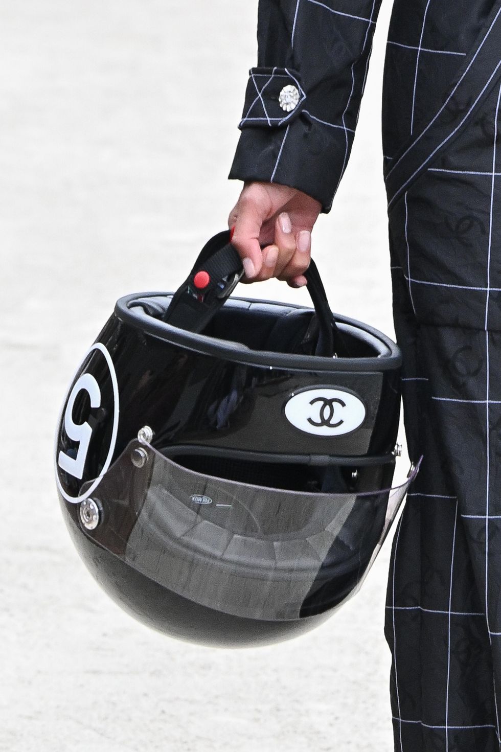 Chanel's Models Held Biker Helmets at Monaco Resort Show - PAPER Magazine