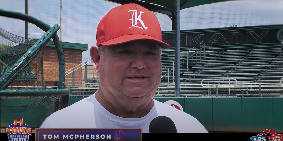 ARS Coach of the Week: Head Coach Tom Mcpherson of Katy Baseball - VYPE