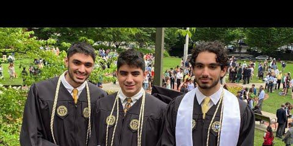 18-year-old triplets graduate early with neuroscience degrees from ...