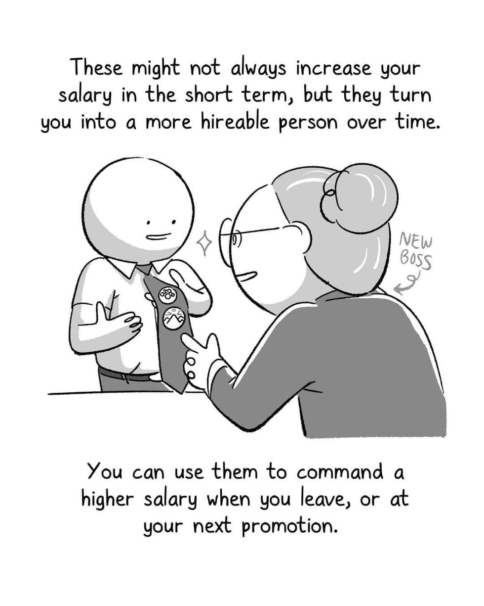Comic illustrates what to look for in a job besides money - Upworthy