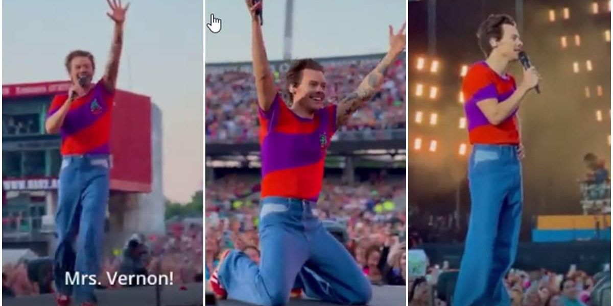 Harry Styles thanks his 'first ever' teacher at a concert - Upworthy