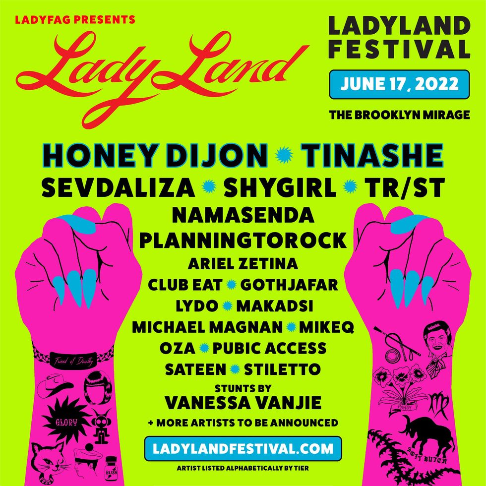 Namasenda and Goth Jafar Hang Out Ahead of LadyLand - PAPER Magazine