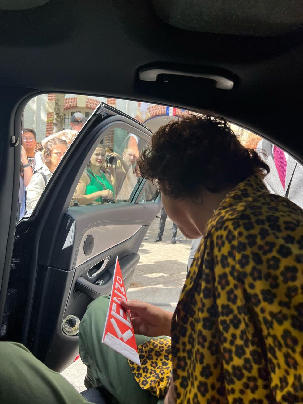 Getting Ready With Nico Haraga for Kenzo's Spring 2023 Show - PAPER ...