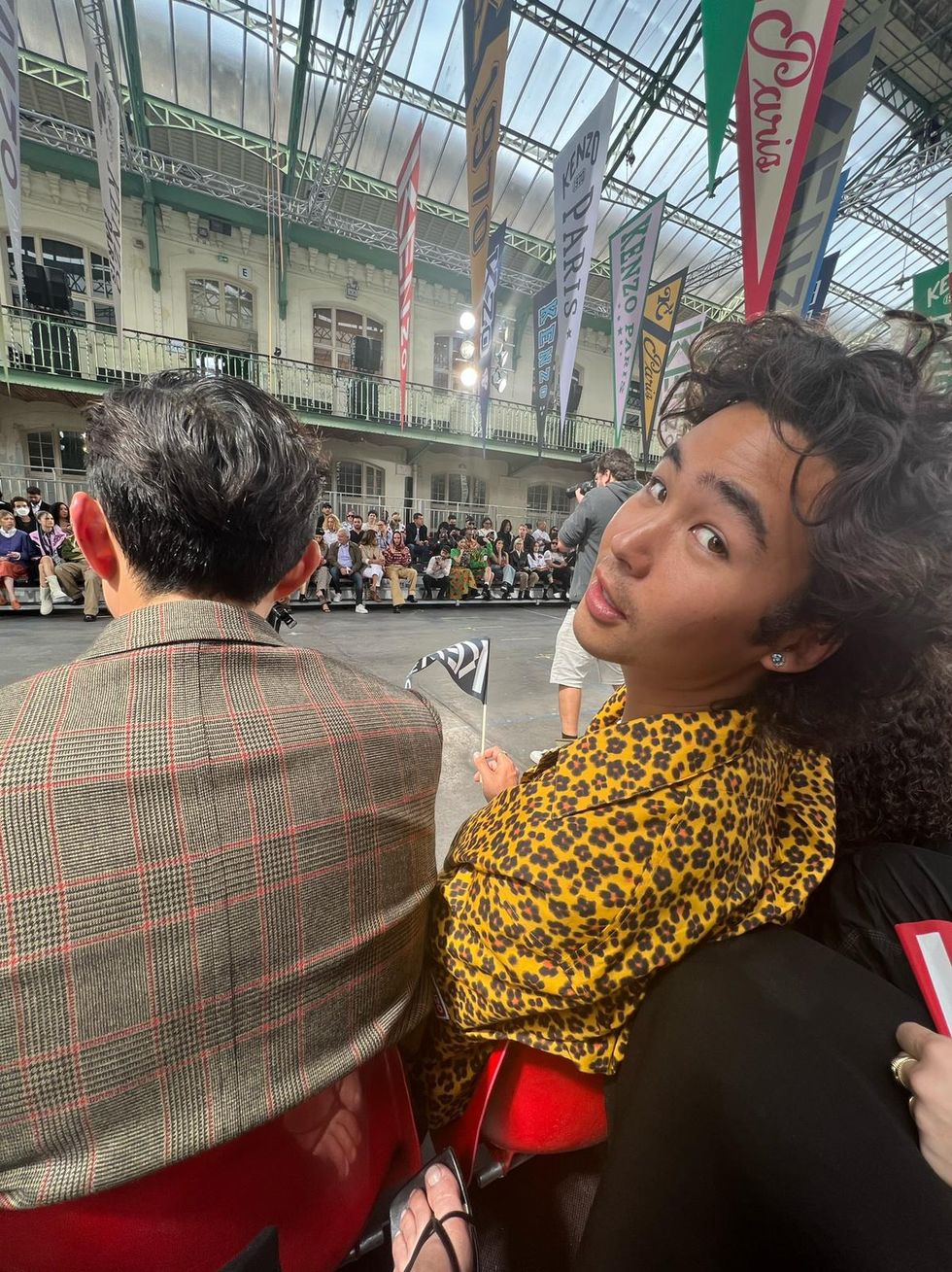 Getting Ready With Nico Haraga for Kenzo's Spring 2023 Show - PAPER ...