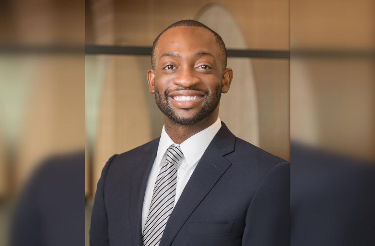 Sam Dike, manager of strategic initiatives at Rice Management Company ...