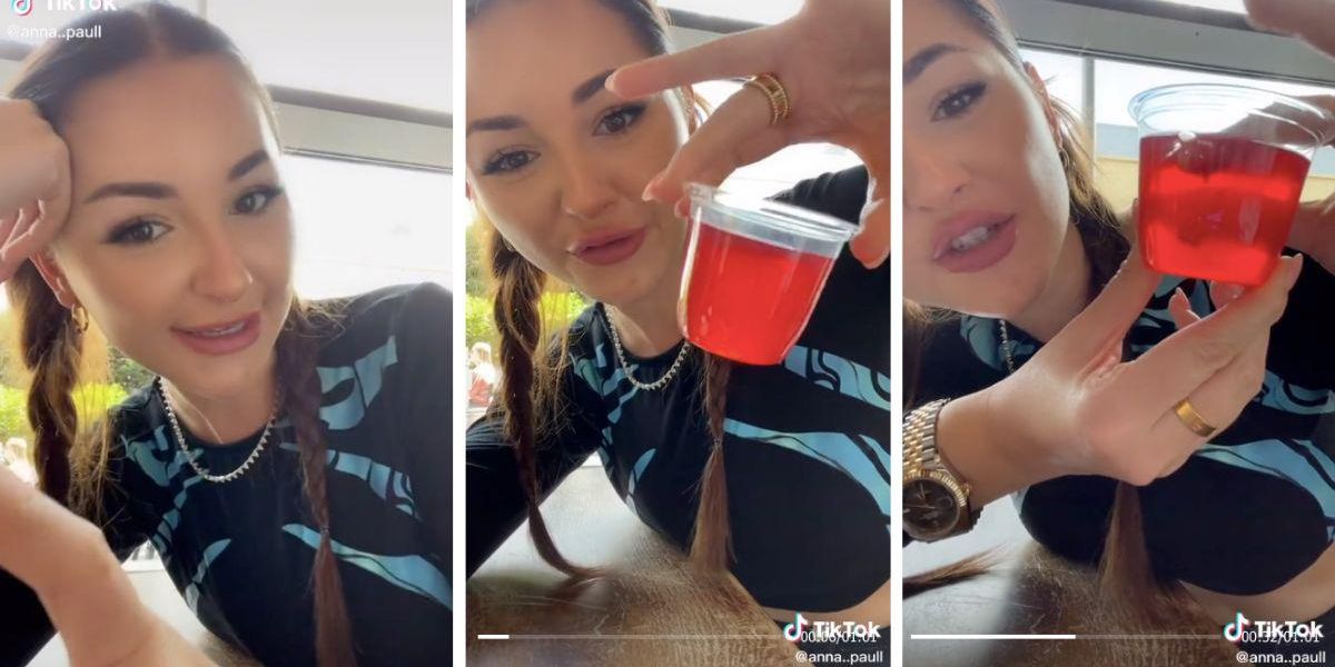 Anna Paul's jello turbulence TikTok can help with fear of flying - Upworthy