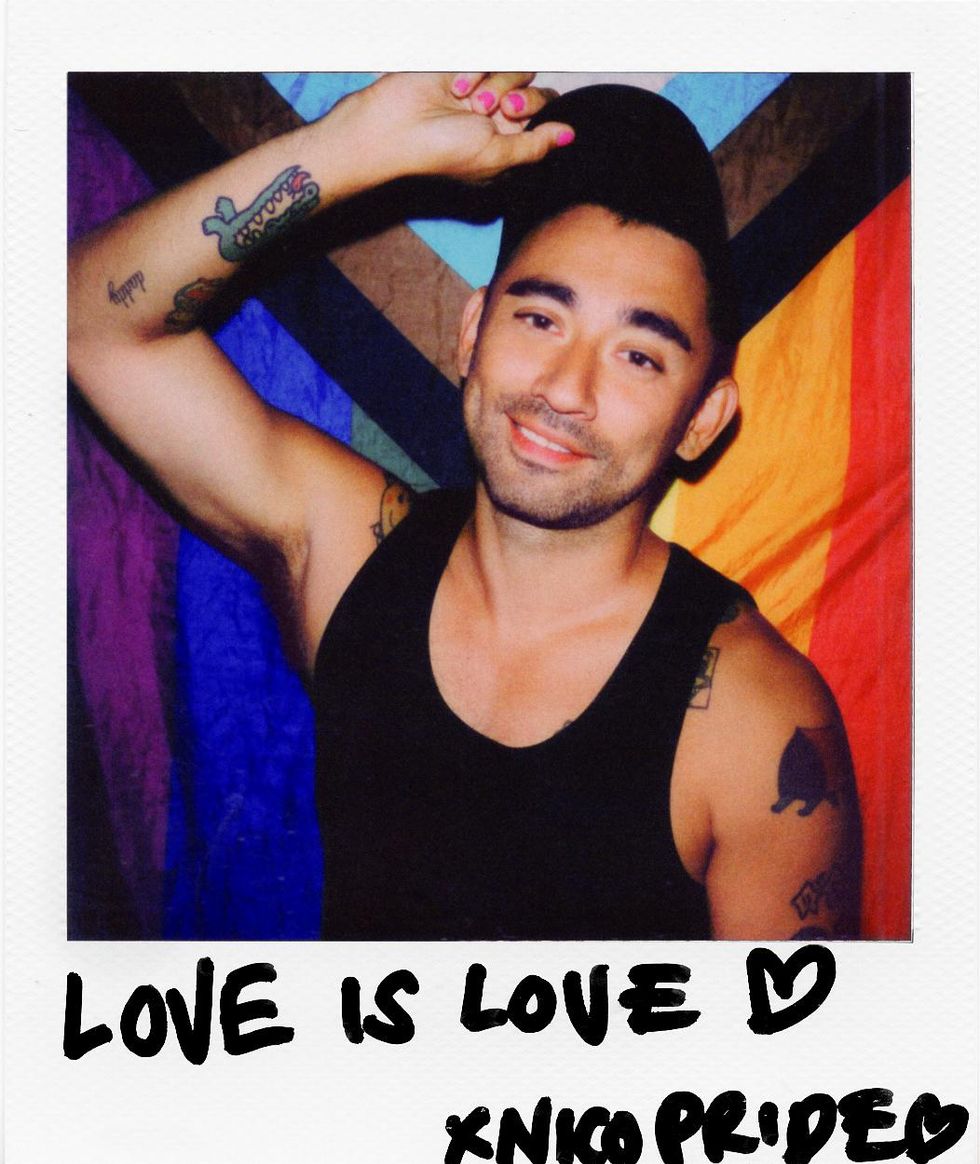 Photographer Andrew Tess Shares His Pride Polaroid Series - PAPER Magazine