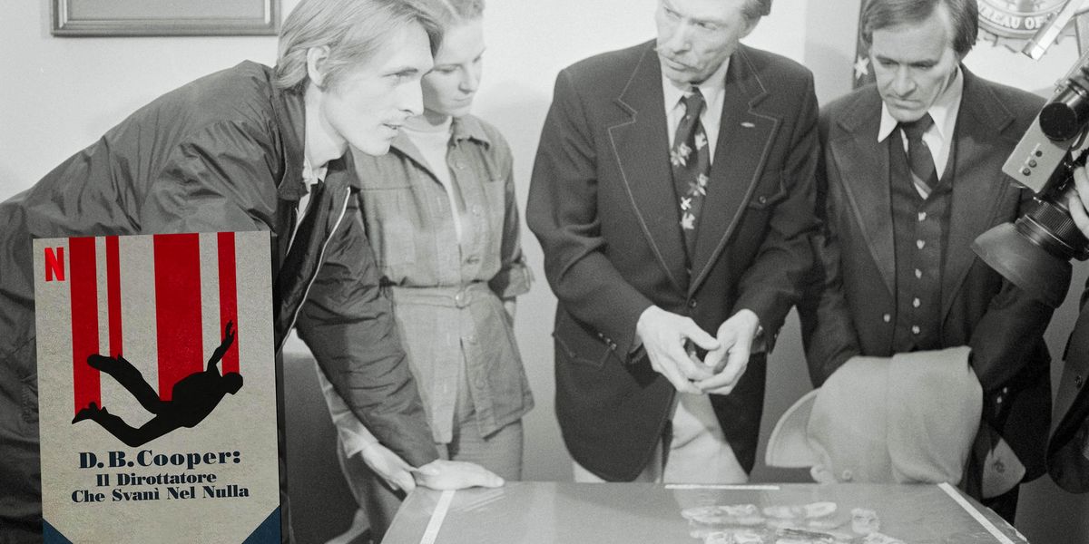 Netflix racconta la storia di D. B. Cooper, il dirottatore che svanì ...