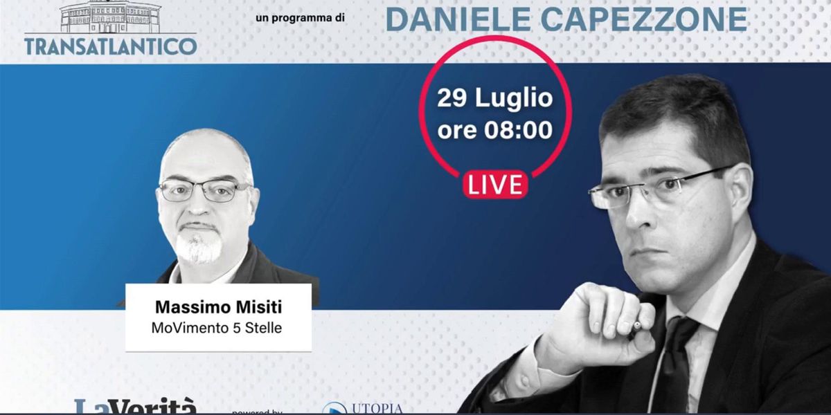 Massimo Misiti (M5S) a Transatlantico: focus su situazione Cinquestelle ...