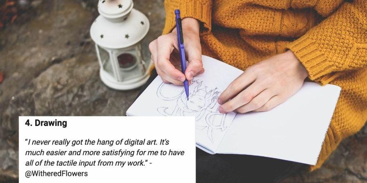 People share things they prefer to do without technology - Upworthy