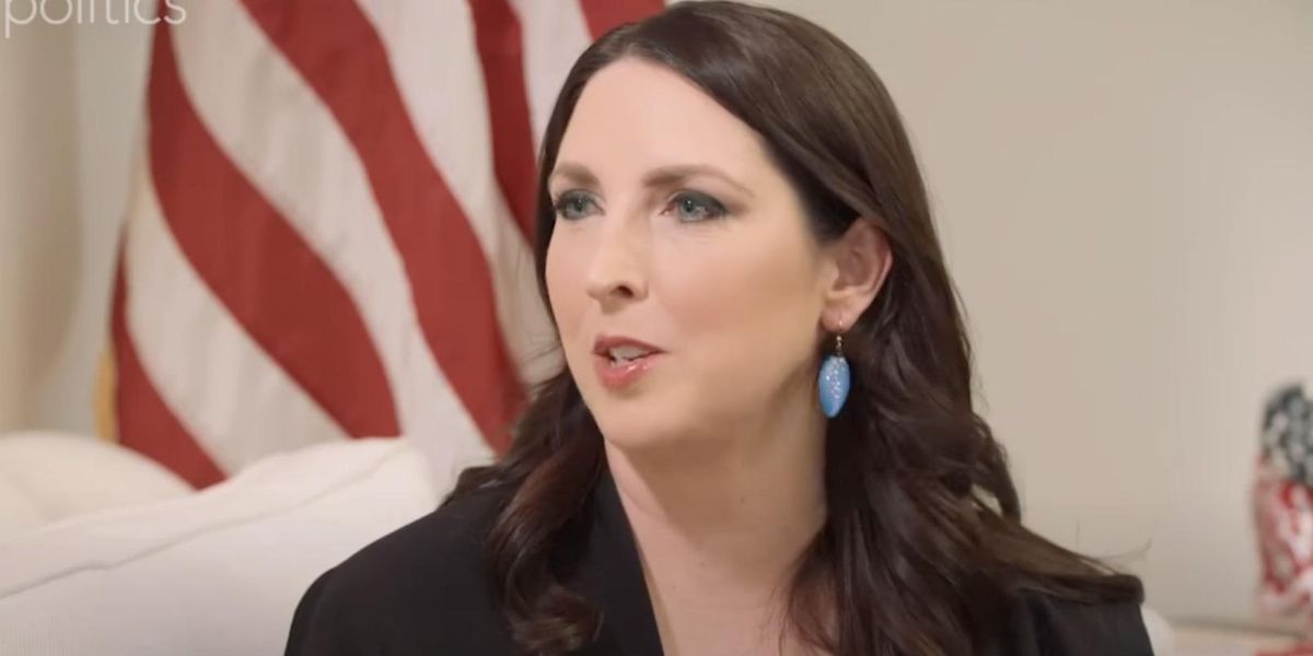 RNC Chief Ronna McDaniel No Longer Touting 2022 'Red Wave' - National Memo
