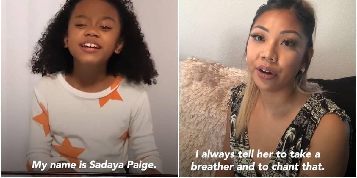 Mother teaches blind daughter affirmations - Upworthy