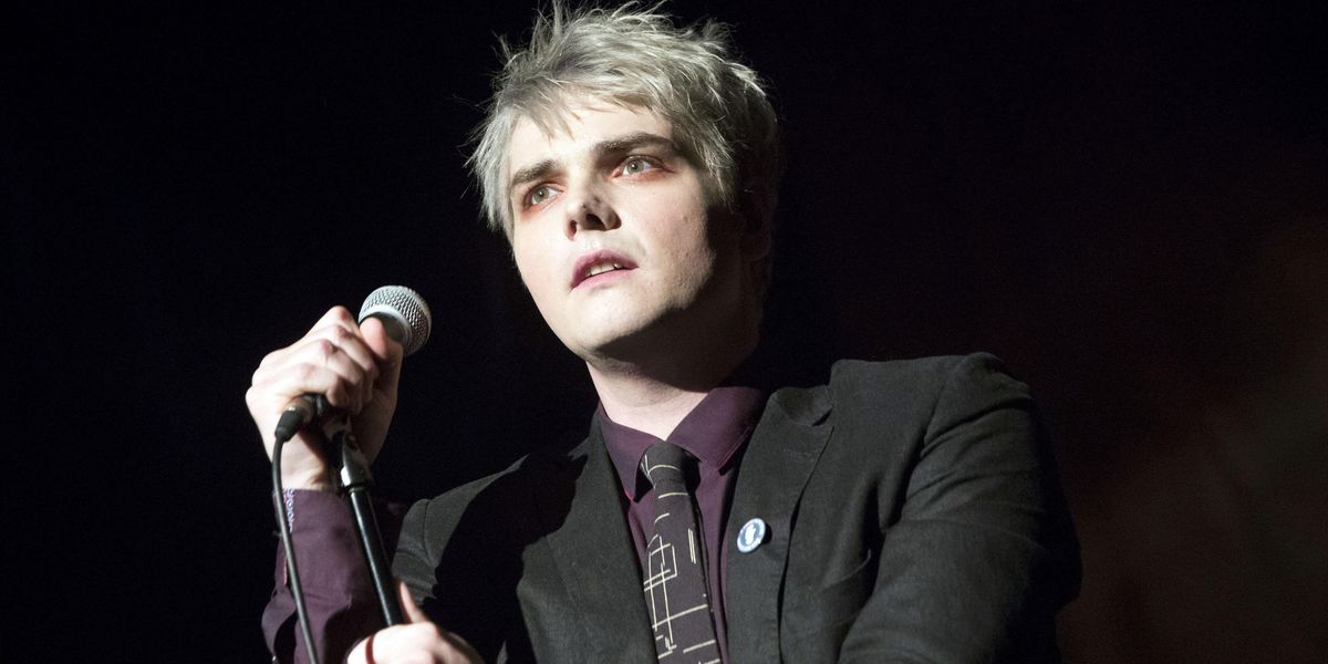 Gerard Way's Green Cheerleader Dress Breaks the Internet - PAPER Magazine