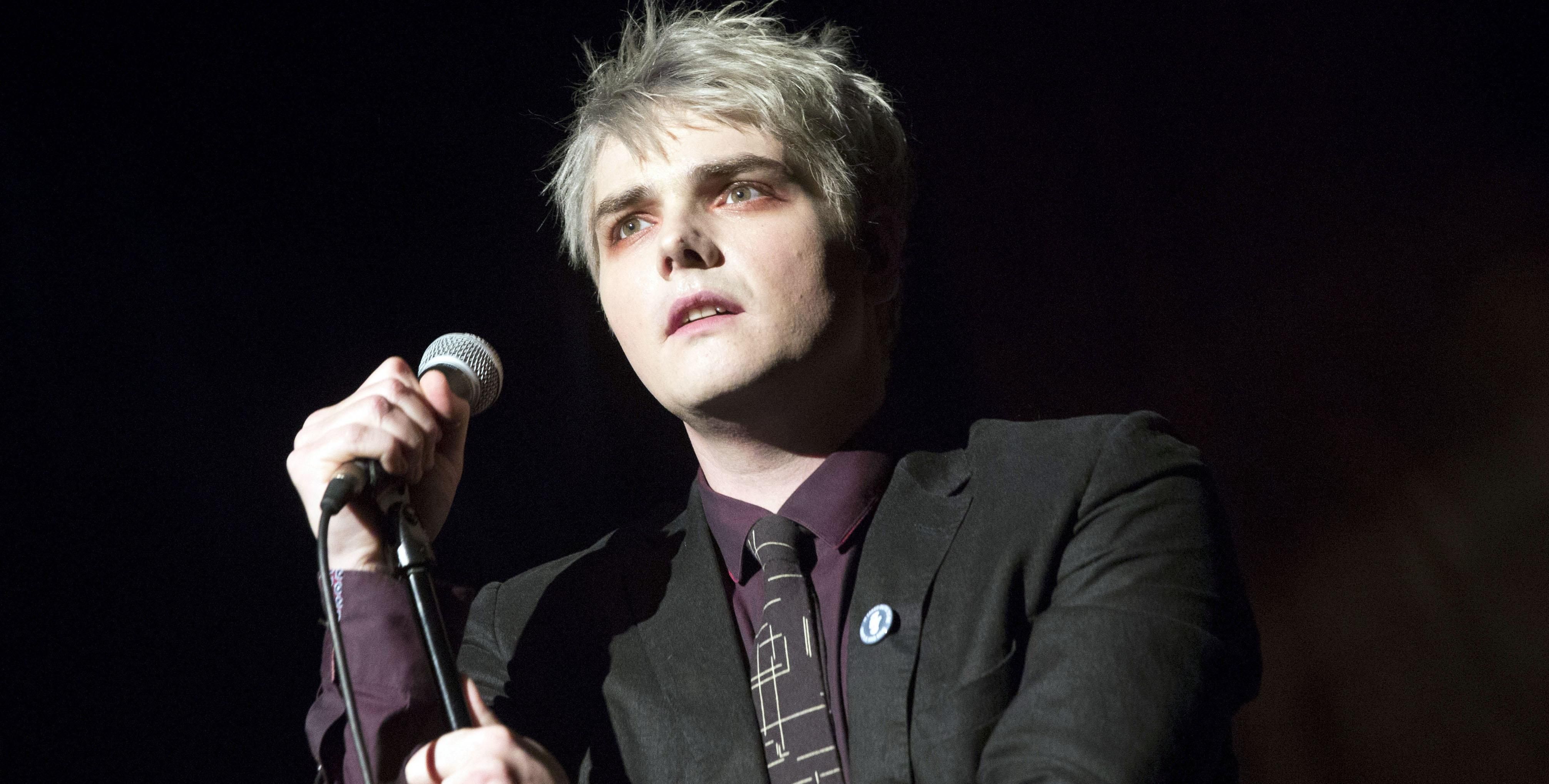 Gerard Way's Green Cheerleader Dress Breaks the Internet - PAPER Magazine