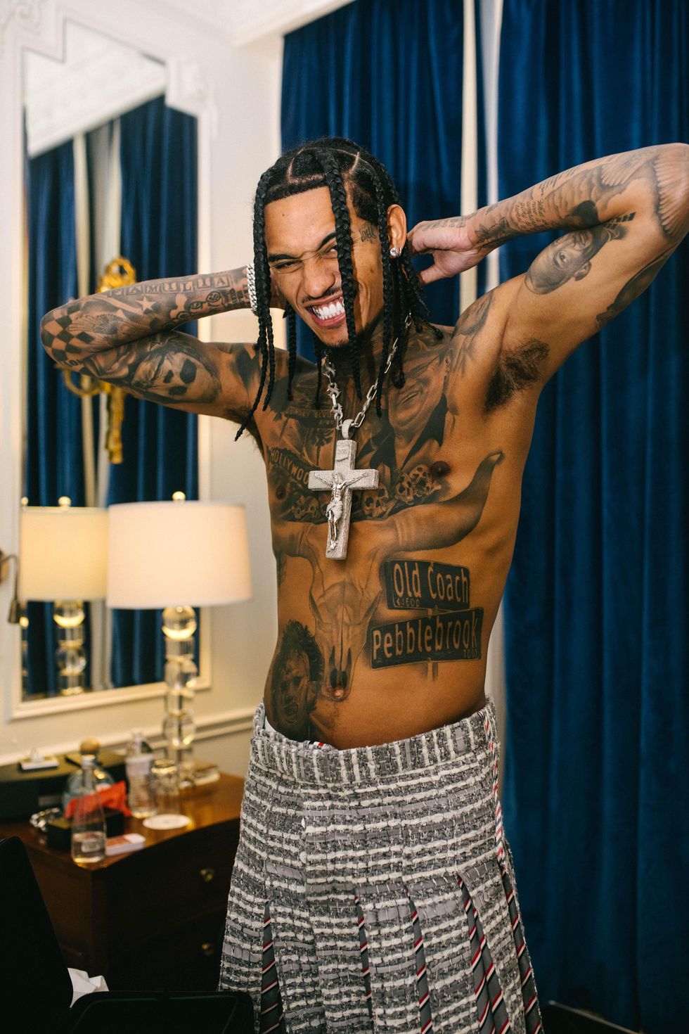 Jordan Clarkson Scored Big at New York Fashion Week - PAPER Magazine