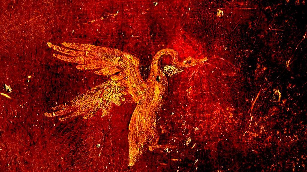 Meaning of Pompeii and red