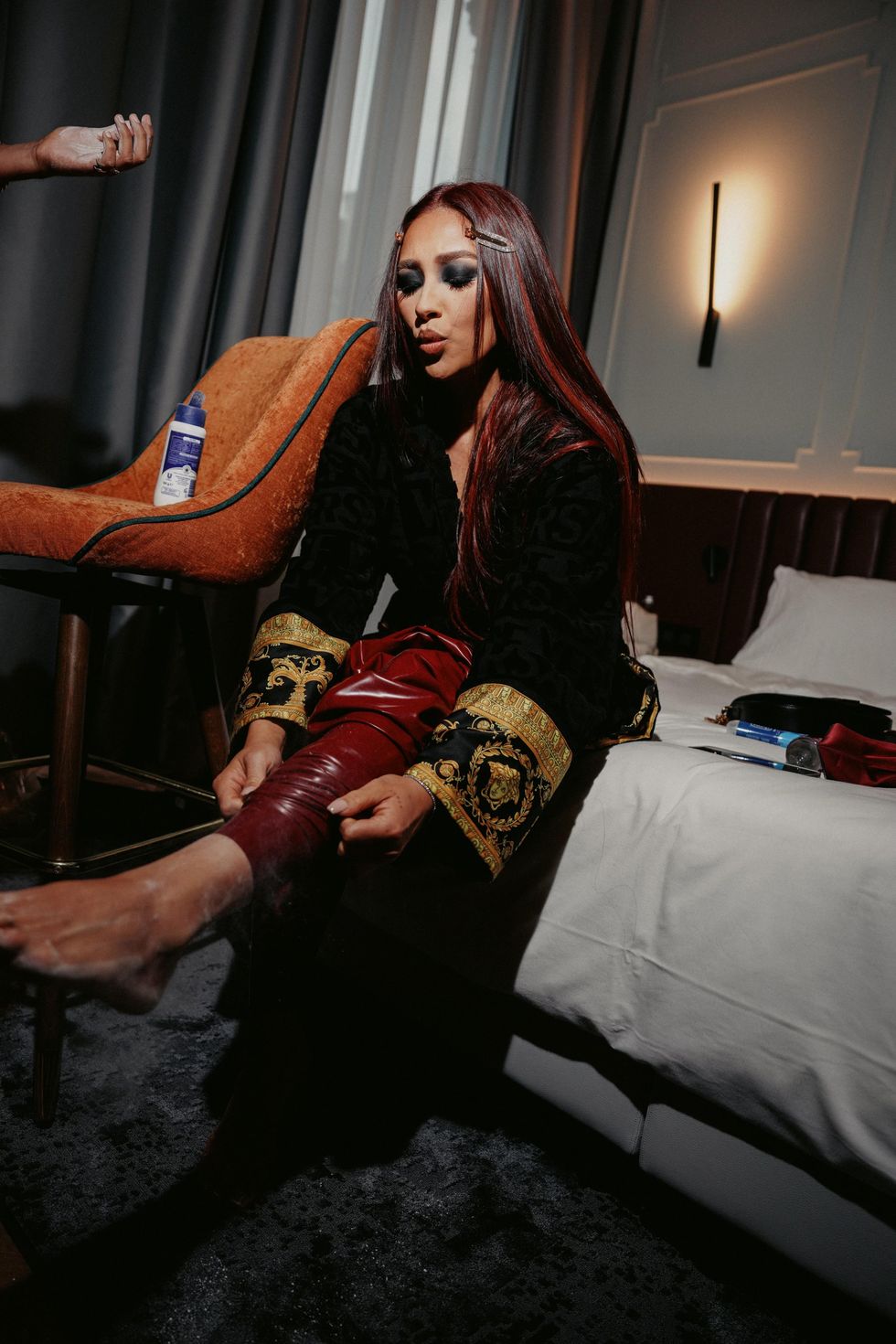 Shay Mitchell's Versace Show Photo Diary - PAPER Magazine