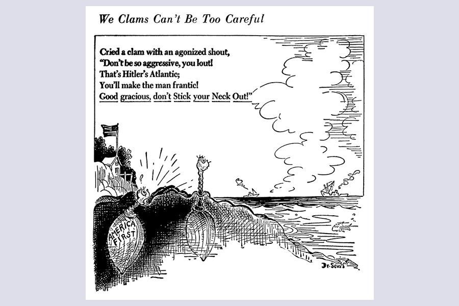 9 political cartoons by Dr. Seuss during WWII - Upworthy